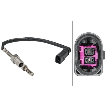 VOLKSWAGEN - Exhaust Gas Temperature Sensor - 03L906088FQ/03L906088JK ...